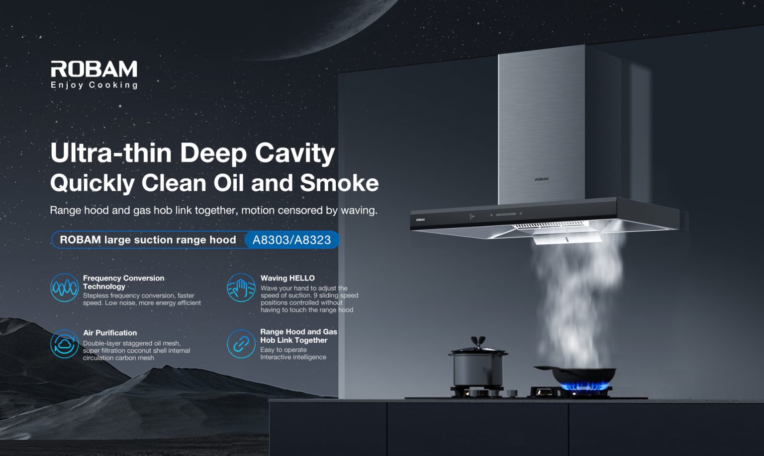 CXW-200-A8323 BLDC MOTOR (900mm) - robam