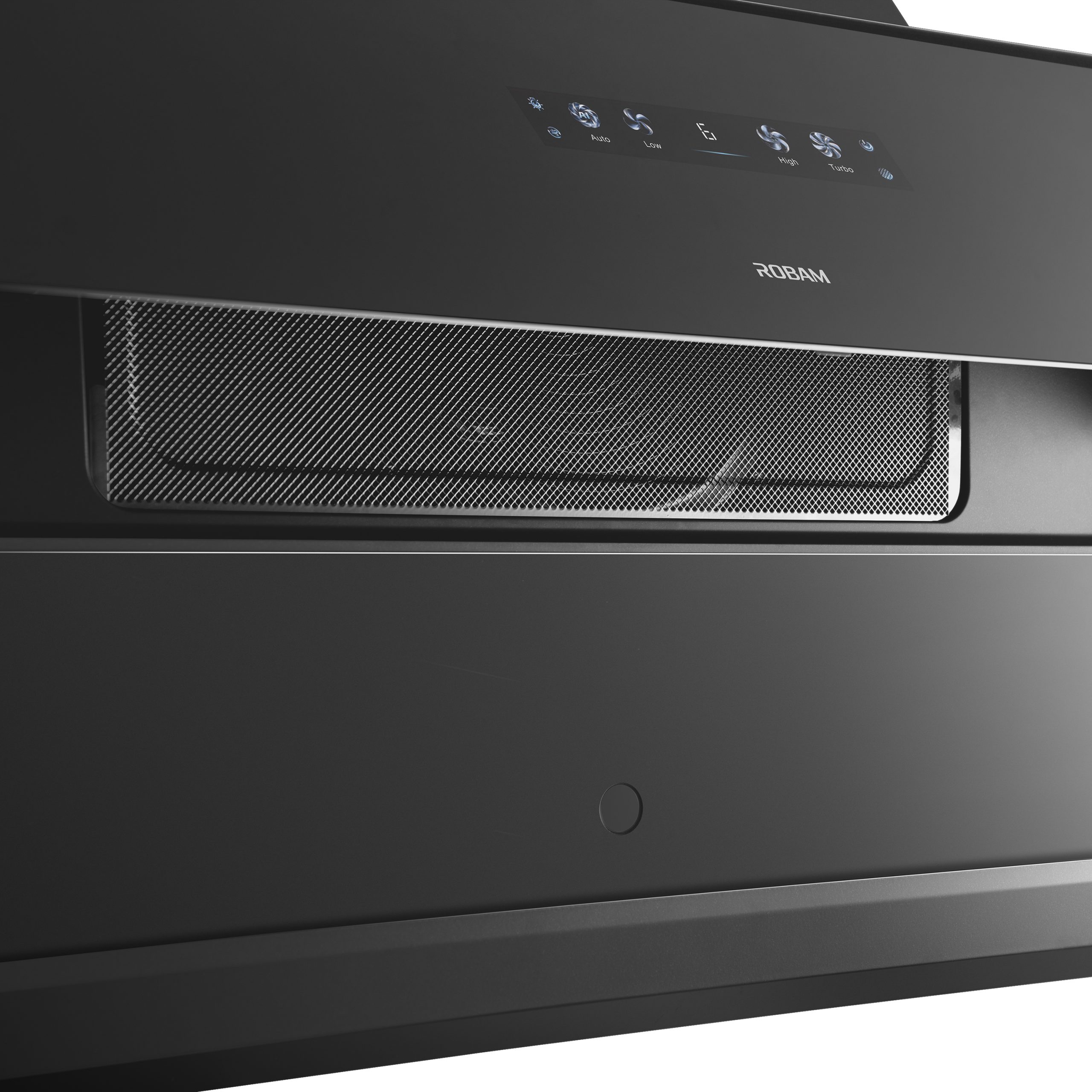 ROBAM Side-Suction Range Hood 58H2SY Matte Grey - robam